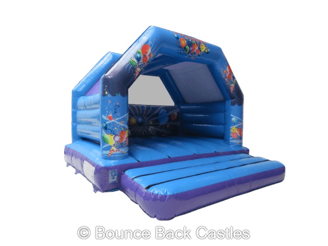 Bounce Back Castles | Purple Party Adult Bouncy Castle